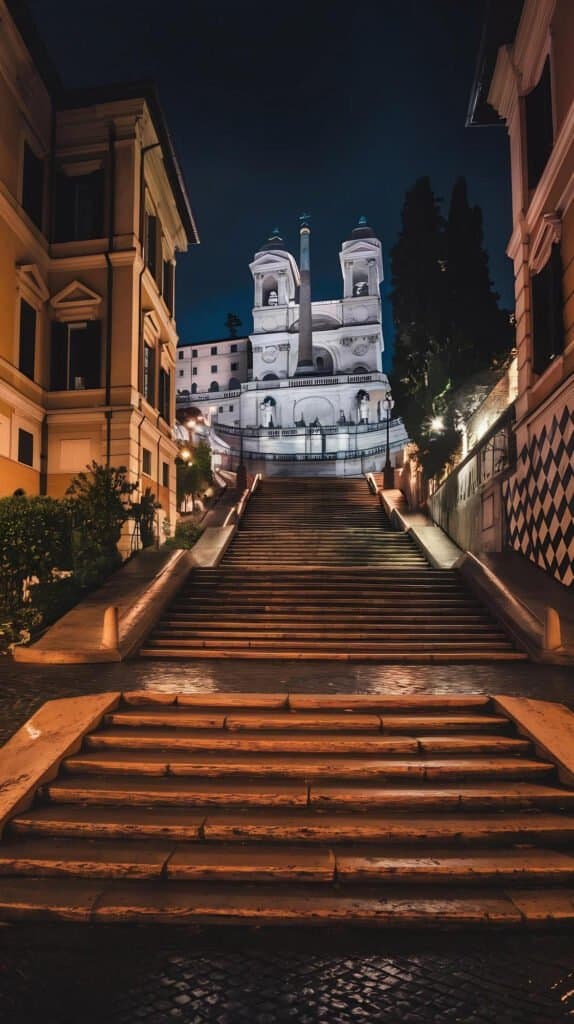 Den Spanske Trappe: Roms Berømte Arkitektoniske Mesterværk